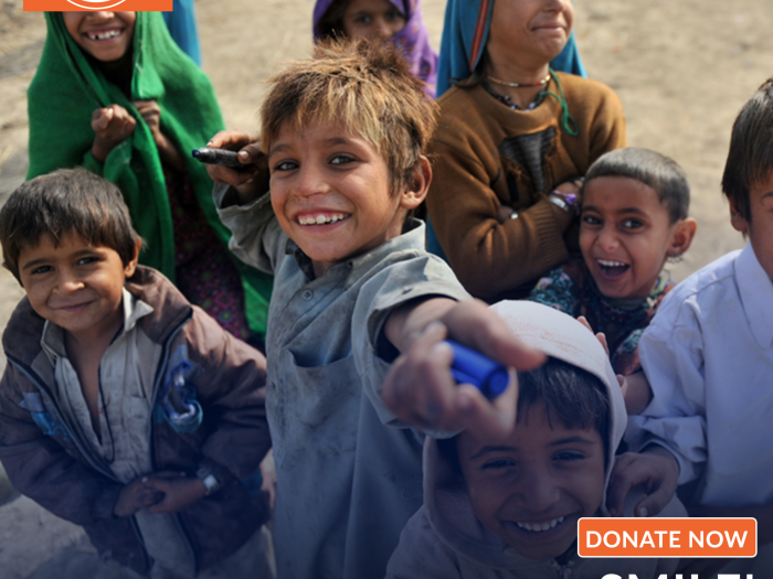 Happy Pakistani Children