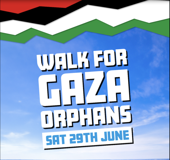 Walk for Gaza Oprhans | LaunchGood | LaunchGood