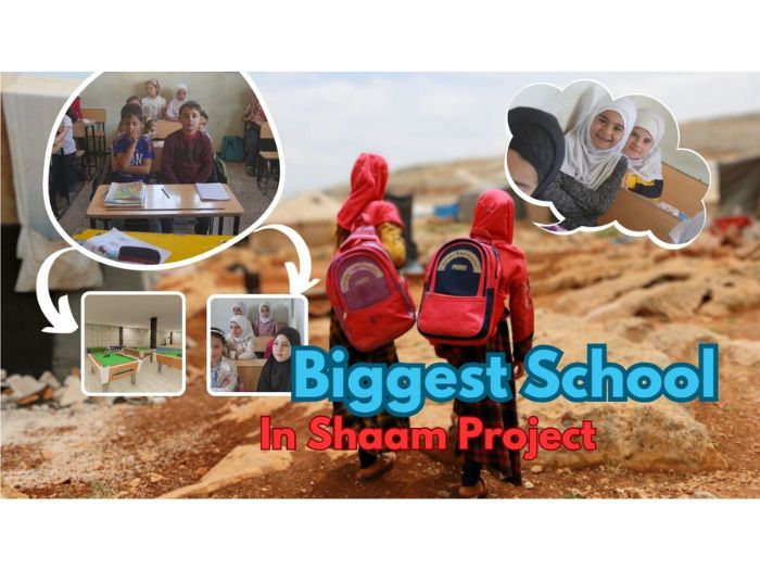 Ikraam for the biggest school In Syria - D2S | LaunchGood | LaunchGood