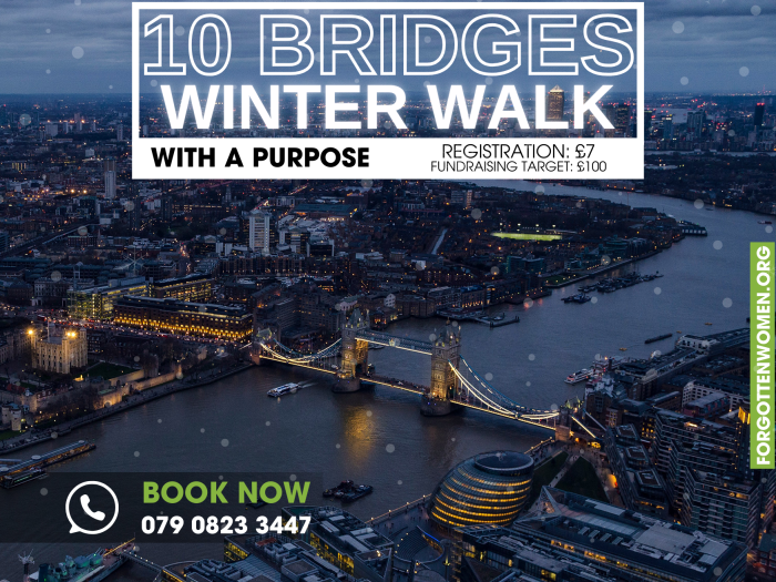 Ifra's 10 Bridges Winter Walk | LaunchGood | LaunchGood