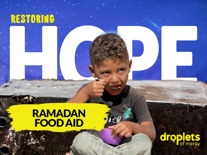 Feed orphan and widow families this Ramadan with Chris and Ben | LaunchGood | LaunchGood