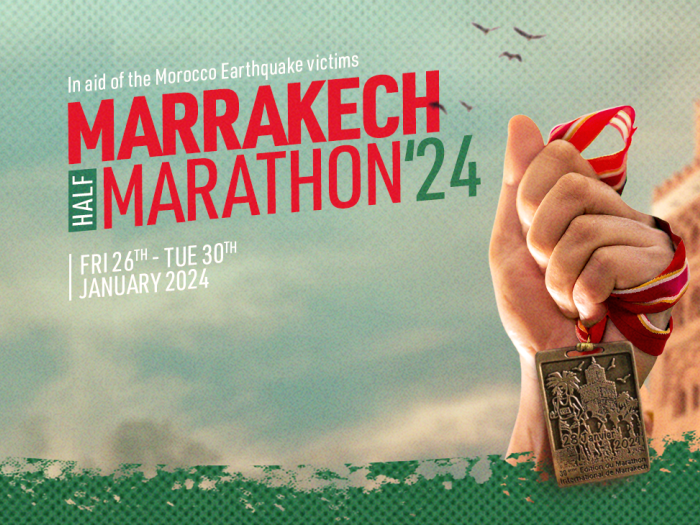 Iqra Runs the Marrakech Half Marathon | LaunchGood | LaunchGood