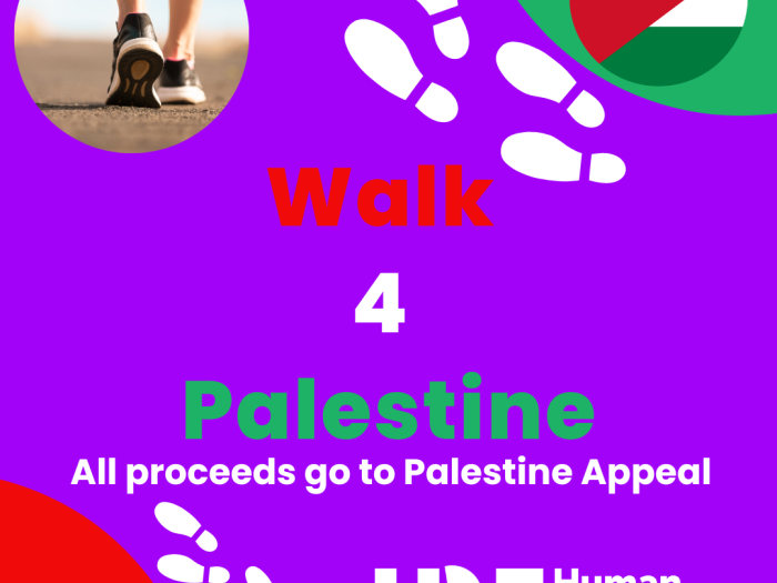 Hannan's Walk 4 Palestine | LaunchGood | LaunchGood