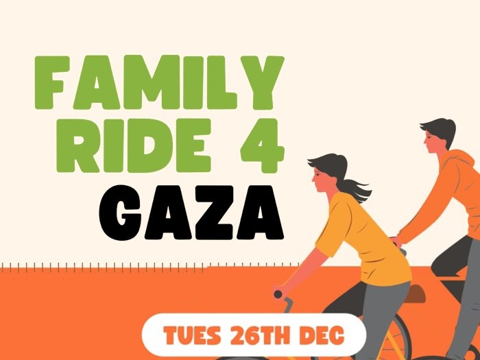 Shaheen's Bike Ride For Gaza | LaunchGood | LaunchGood